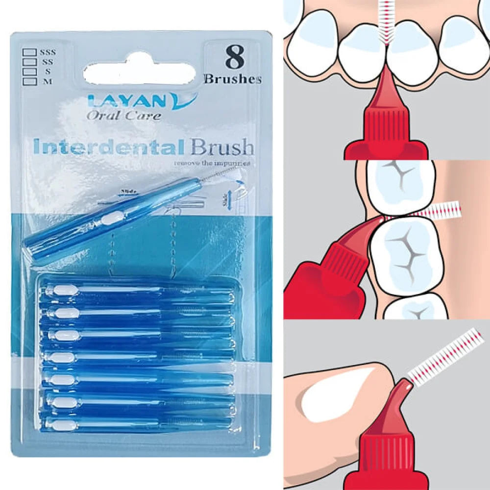 Interdental Flex Brush (8 pcs) – Dababonline.com