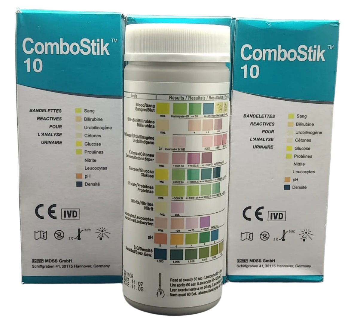 Combostick 10 Urine Testing Strips 100 pcs – Dababonline.com